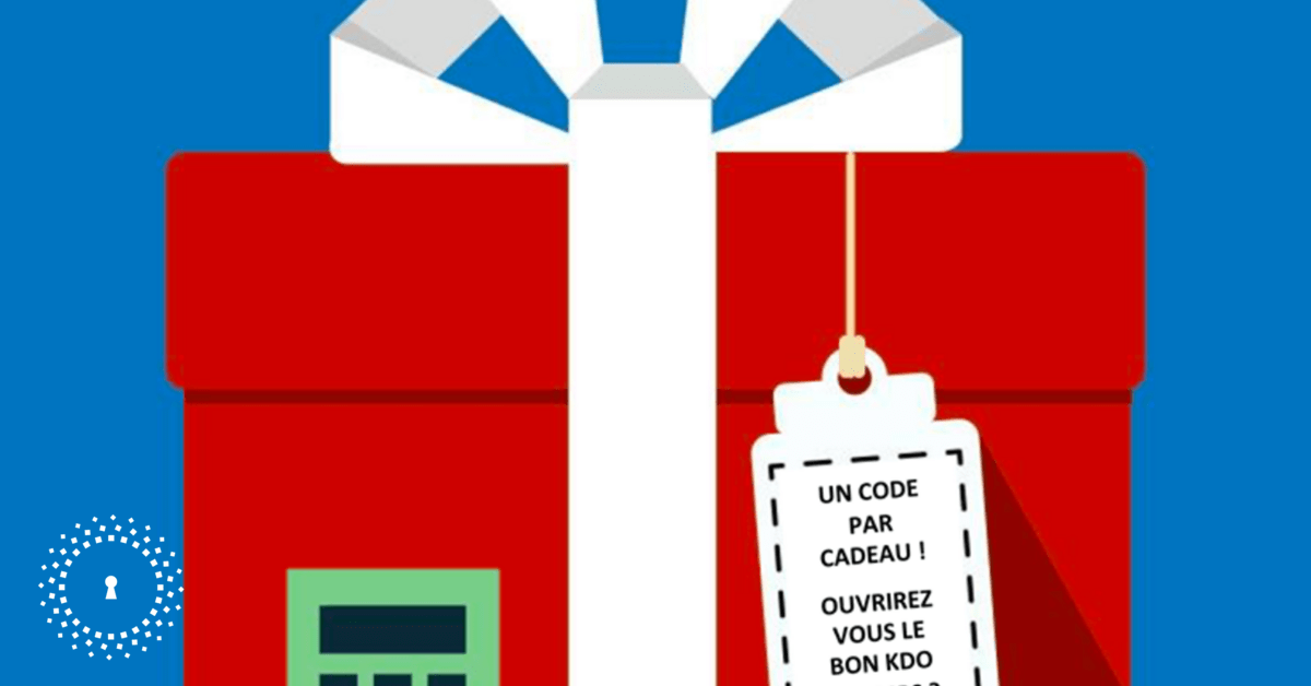 Cadeaux codés : disponibilité et tarif pour événement pro